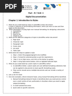 Chapter 1 Introduction To Styles Class 10 IT 402-WITH NCERT | PDF ...