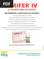 Posologie des Comprimés Hemafer | PDF | Fer | Anémie