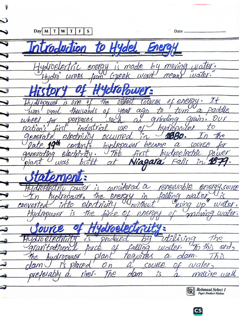 Hydel Energy | PDF