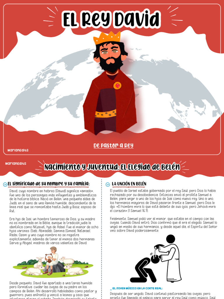 REY DAVID - MARIAN.EDITS | PDF | David | Saulo