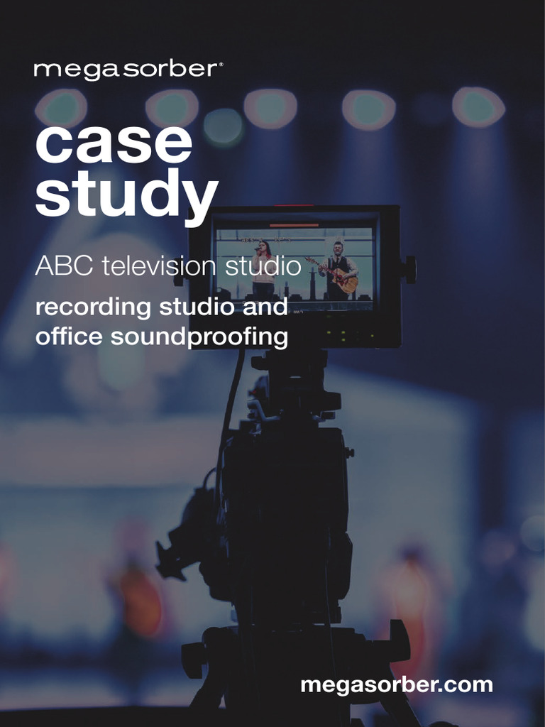Case Study ABC TV Studio | PDF | Sound | Classical Mechanics