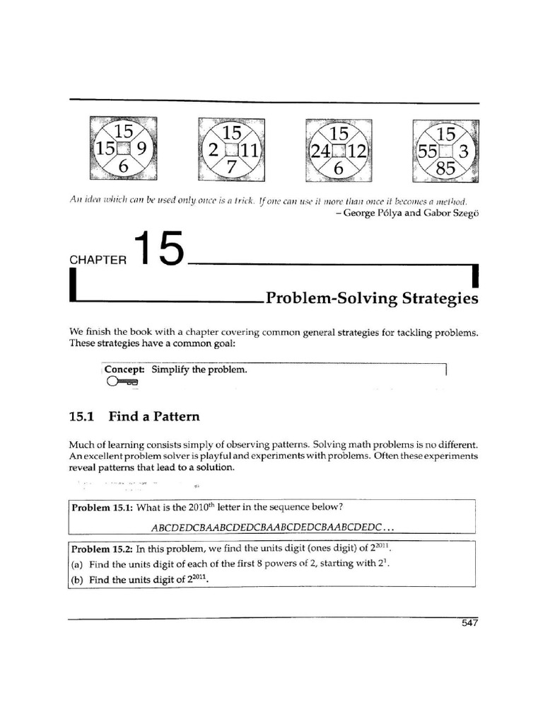 AoPS Prealgebra Chapter 15 | PDF