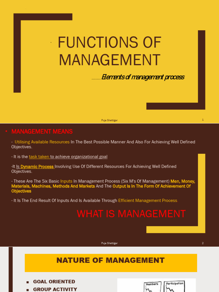 Chapter 02- Function of Management | PDF | Human Resources | Planning