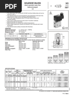 ASCO 307 Series Solenoid Valve Guide | PDF | Valve | Mains Electricity