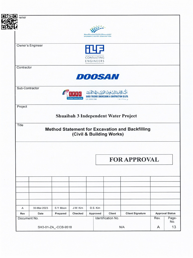 Excavation and Backfilling Civil Building | PDF