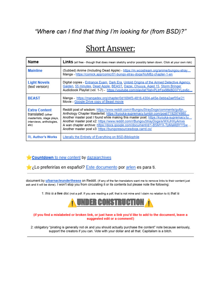 BSD English Content Archive | PDF