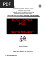 Plan Lector 2 Grado | PDF | Comprensión lectora | Enseñando