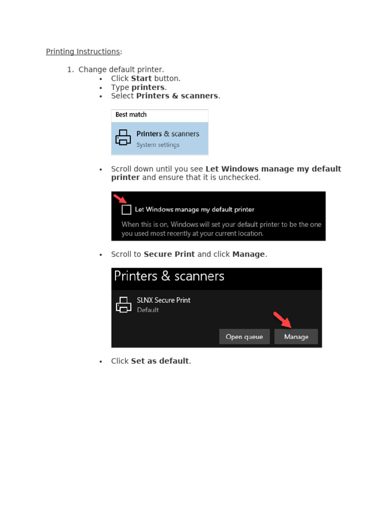 Print Instructions | PDF