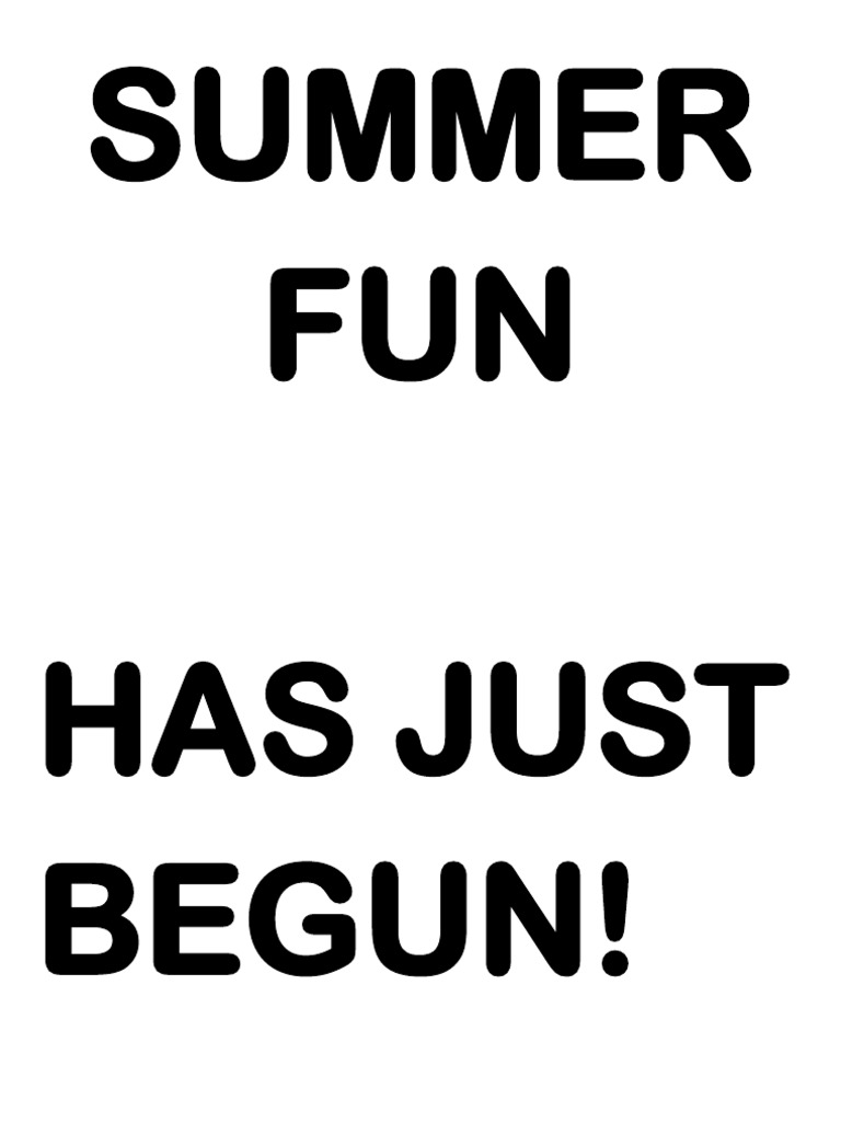 Summer Fun | PDF
