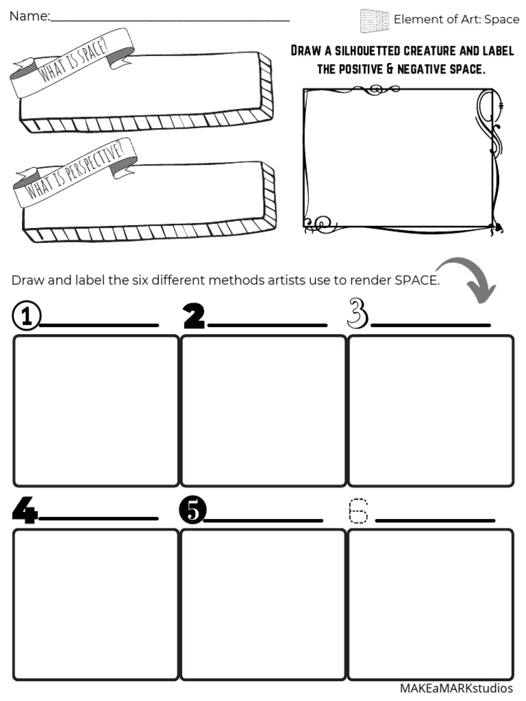 SPACE Guided Note Sheet | PDF