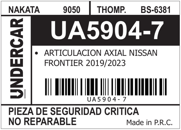 Label Sample | PDF