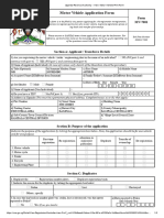 Malta Vehicle Registration Application Form | PDF | Vehicle ...
