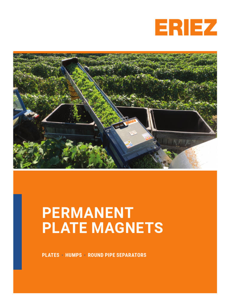 ECP MSB 100 PermanentPlateMagnet - PSB | PDF | Pipe (Fluid Conveyance) | Magnet