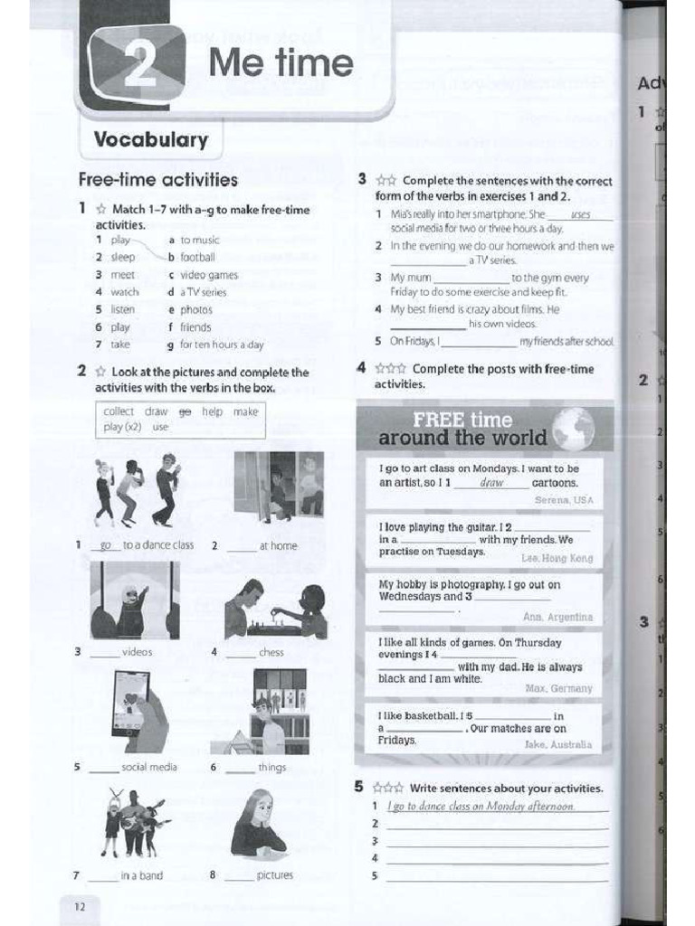 Get Involved Unit 2 Workbook | PDF