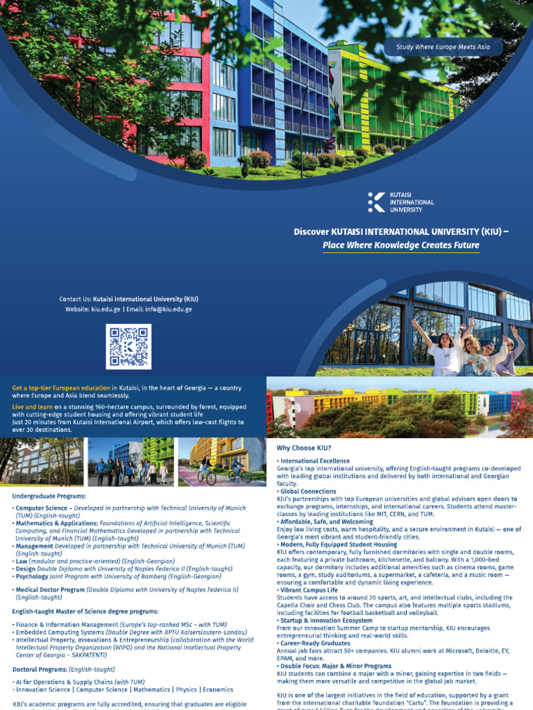 KIU Students Brochure Digital | PDF