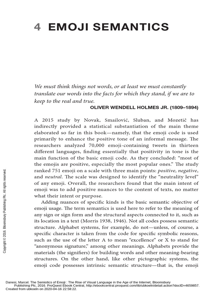 Understanding Emoji Semantics | PDF | Semantics | Semiotics