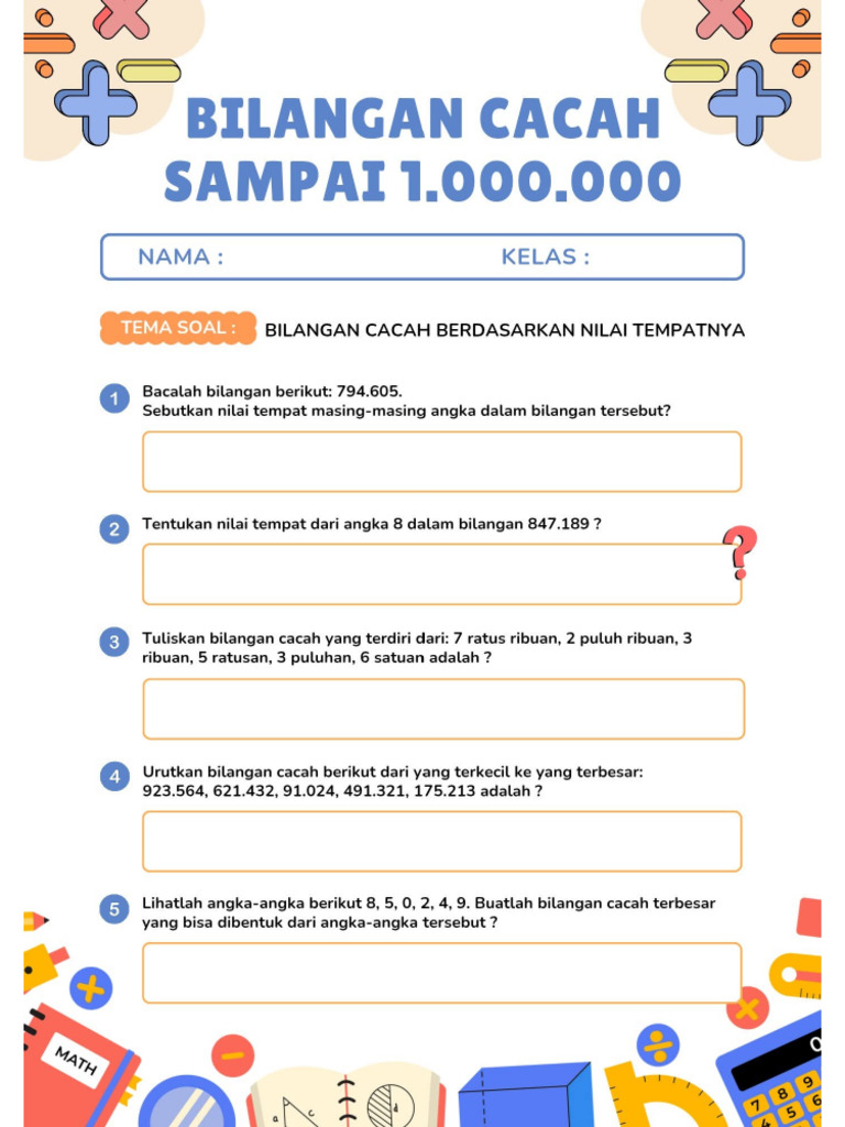Bil. Cacah. ( Mtk ) | PDF