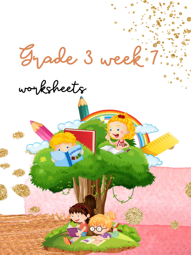 Grade 3 Week 7 Worksheets | PDF