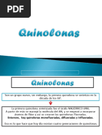 Clasificación y Usos de Quinolonas | PDF | Infección del tracto urinario | Medicina CLINICA