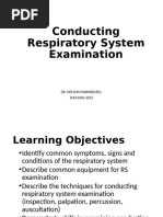 Respiratory System Chest Assessment Guide | PDF | Lung | Respiratory System