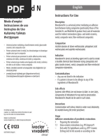 Monobond Plus - Instructions For Use | PDF | Water | Materials