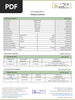 Tenancy Agreement for Qatar Apartment | PDF | Leasehold Estate | Renting