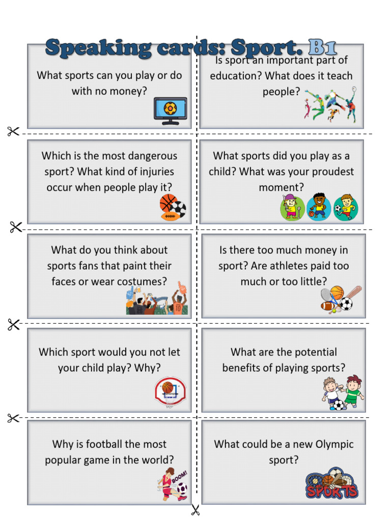 Engaging Sports Conversation Starters | PDF