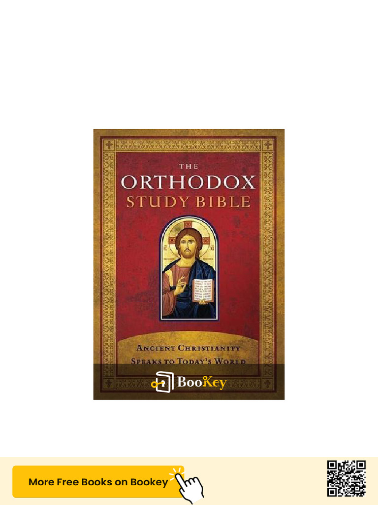 Orthodox Study Bible Overview PDF | PDF | Book Of Genesis | Book Of Judges