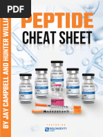 Peptide Cheat Sheet - v3 | PDF