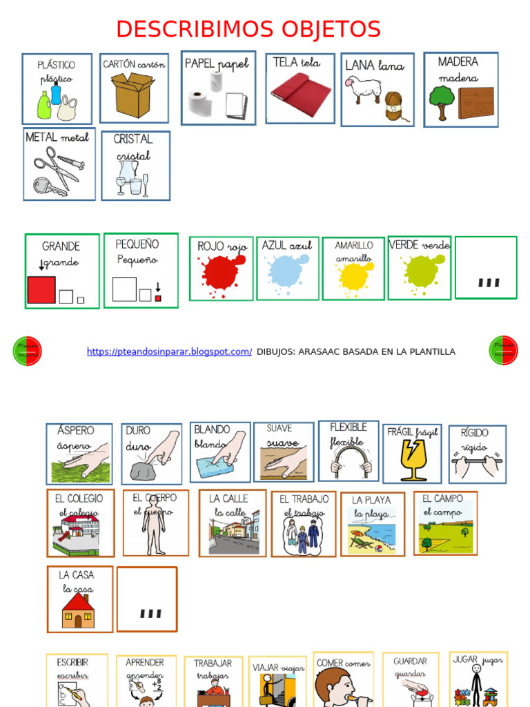 Plantilla Descripcion Objetos | PDF