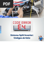 PDF Codigos de Error Split Mirage | PDF | voltaje | Red eléctrica