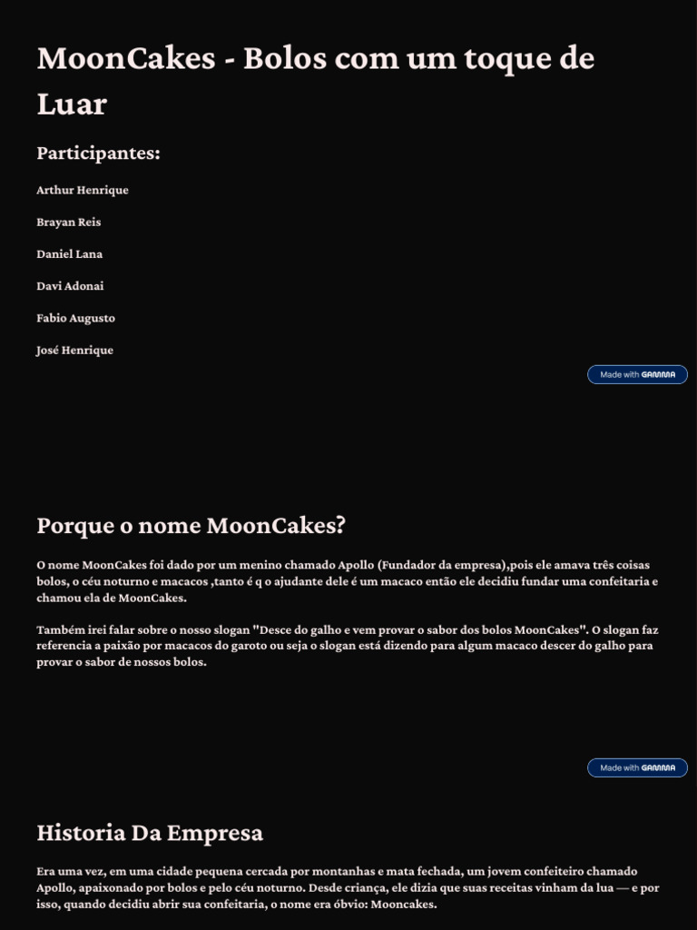 MoonCakes Bolos Com Um Toque de Luar (2) | PDF