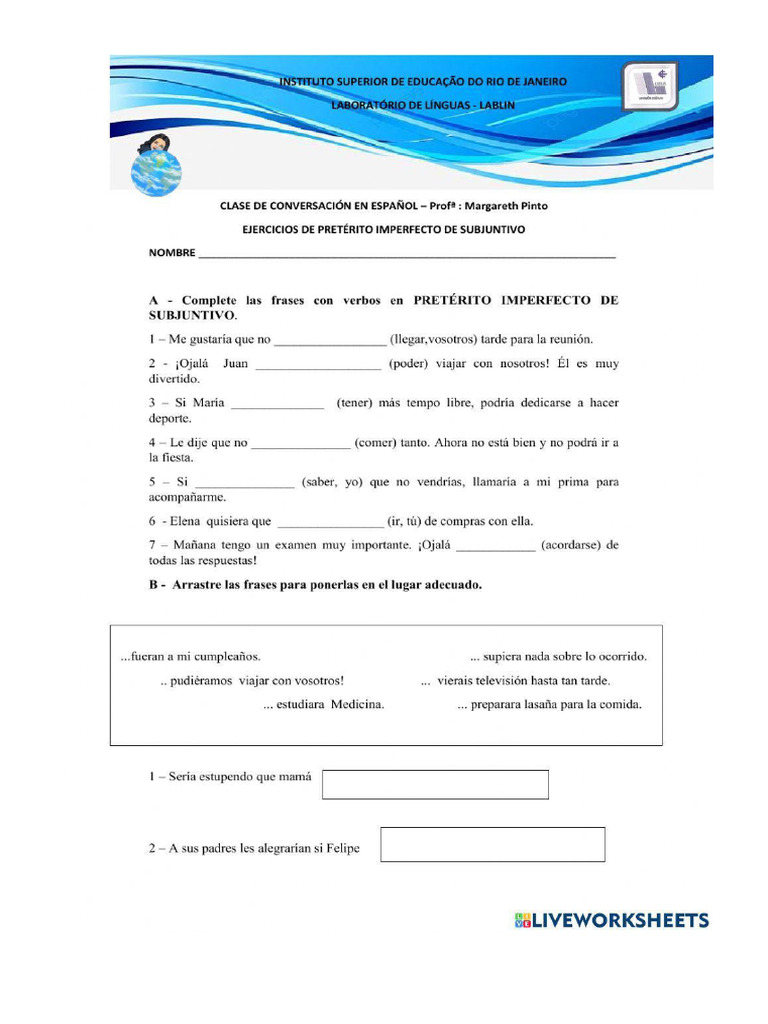 Preterito Perfecto Subjuntivo | PDF