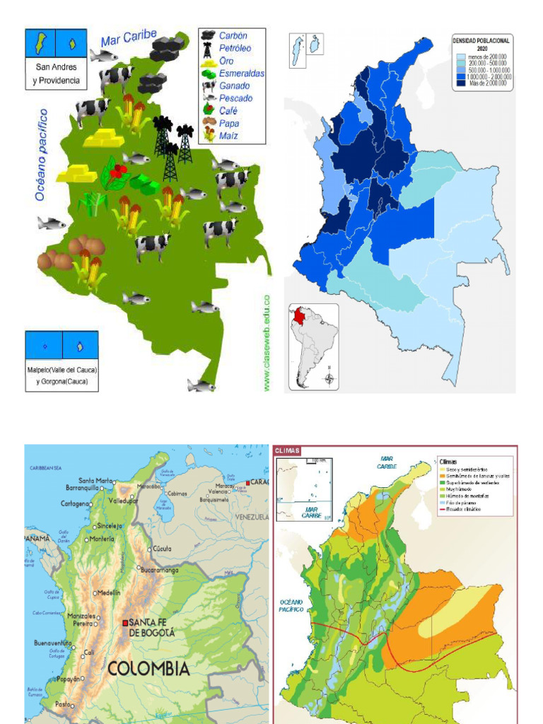 Mapas de Colombia | PDF