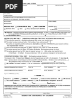 How to Request a Court Continuance | PDF | Continuance | Restraining Order