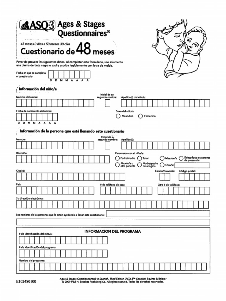 48 Months Asq Spanish | PDF