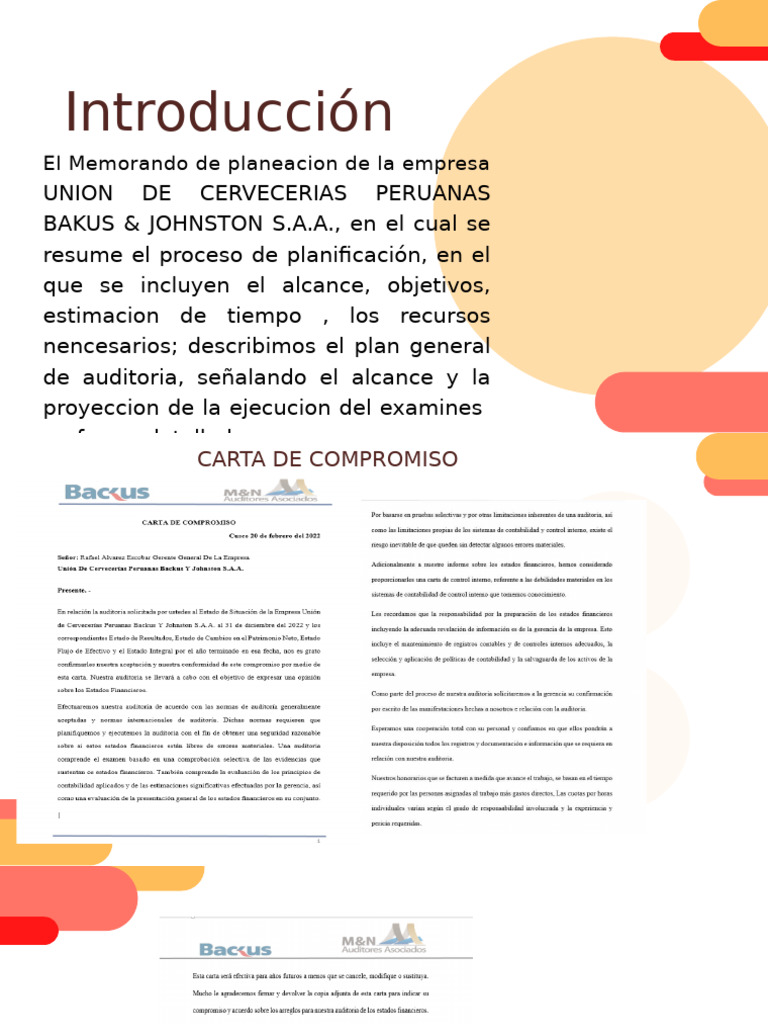 Memorando de Planeamiento Ult | PDF