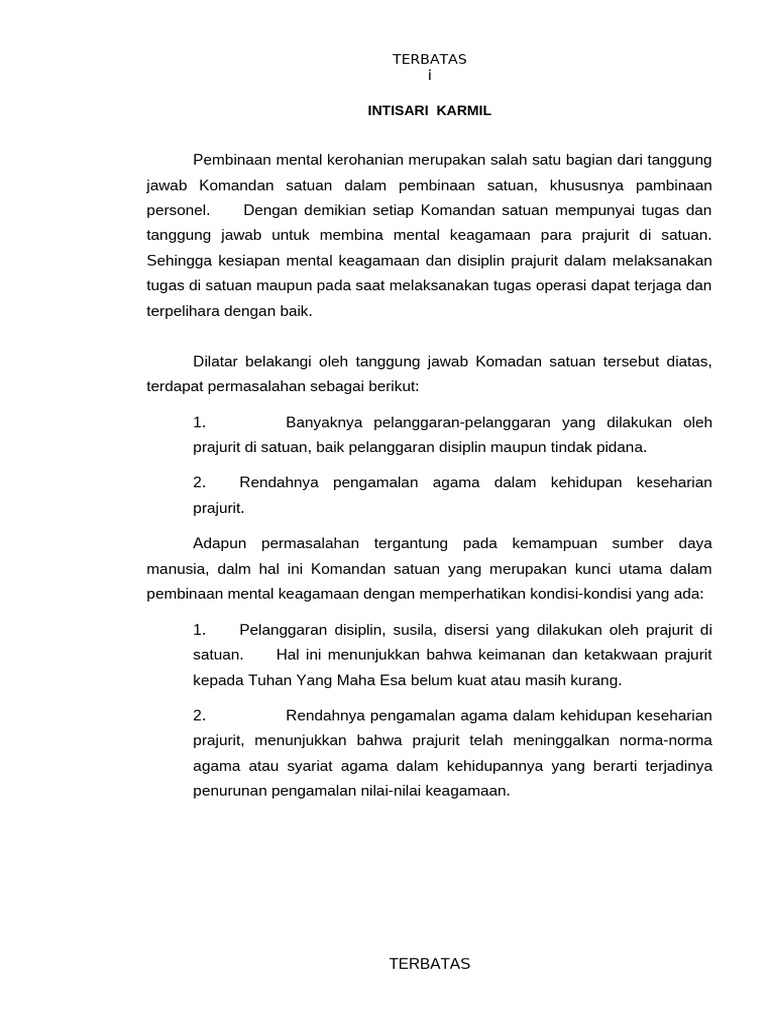 INTISARI NASKAH 1 | PDF