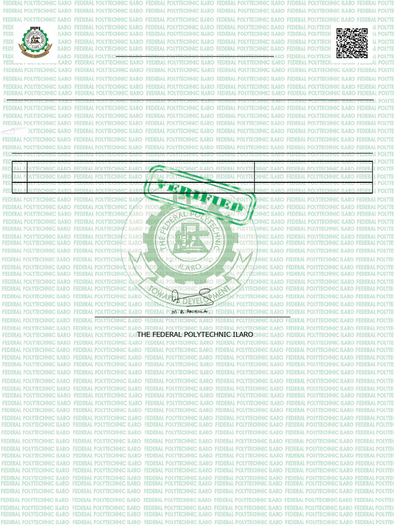 Adewunmi Toheeb Convocation | PDF