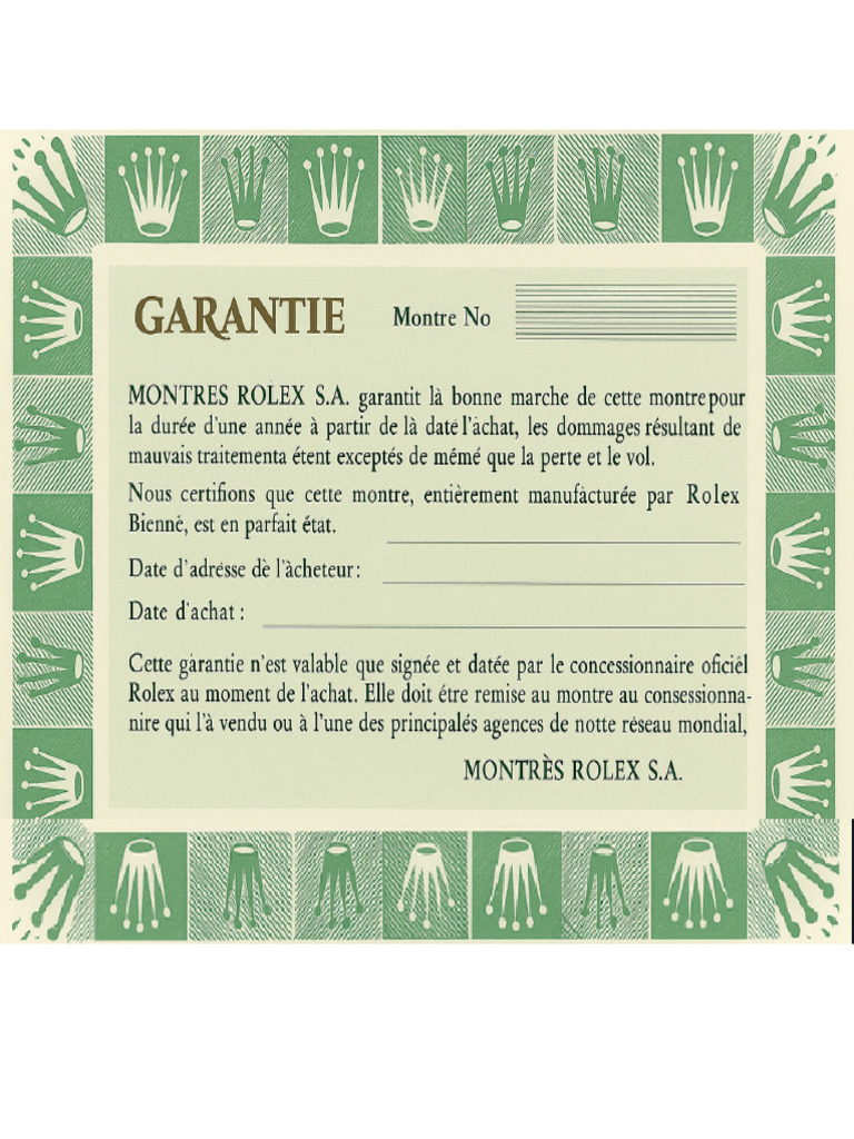 Oficial Rolex Nota | PDF