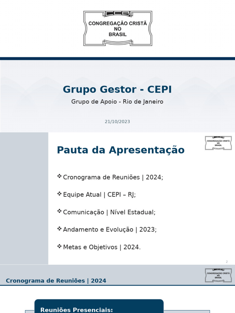 CEPI - Rio de Janeiro | PDF
