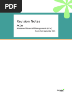 ACCA AFM Past Paper Analysis 2018-2023 | PDF | Net Present Value ...