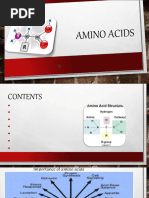 Amino Acids Classification Chart | PDF