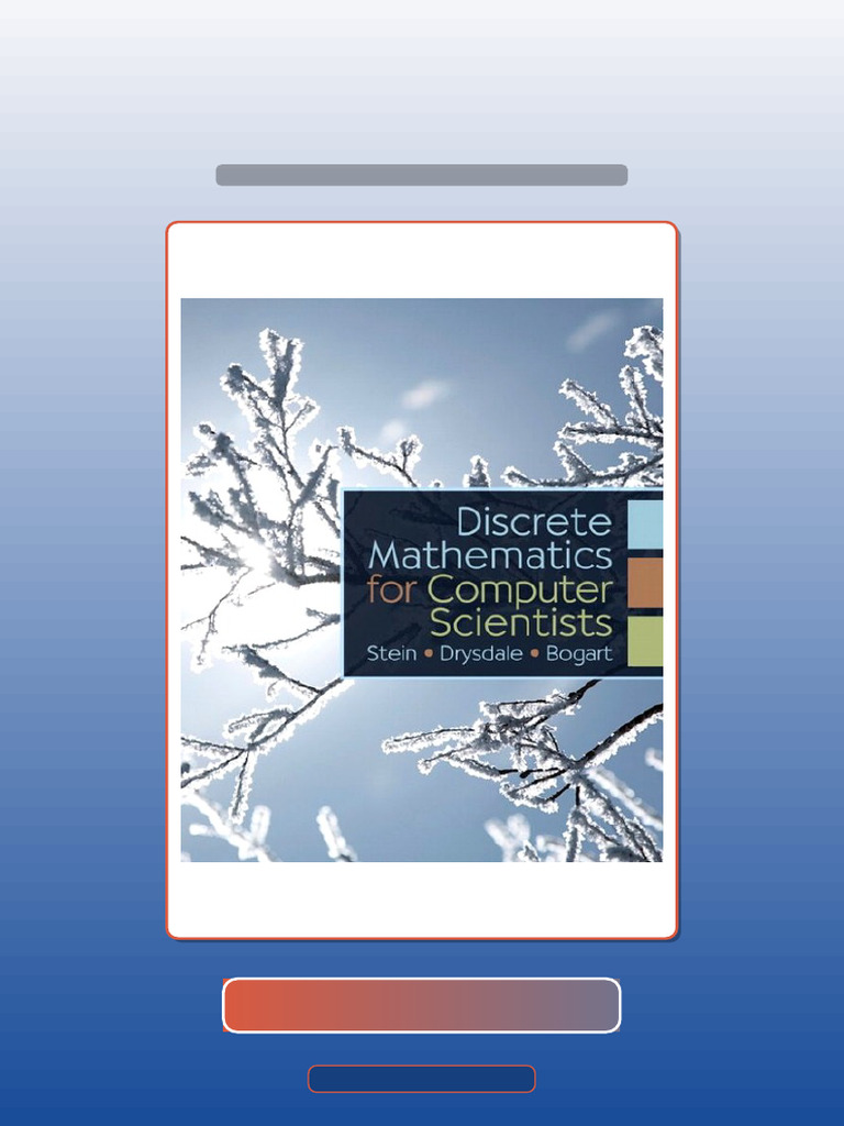 Discrete Mathematics For Computer Scientists Cliff L Stein Robert Drysdale Kenneth Bogart Ebook ...