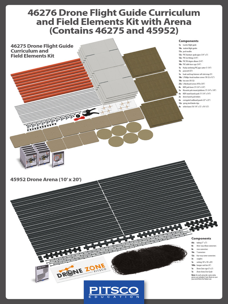 Drone Arena Kit Components List | PDF | Building Materials ...