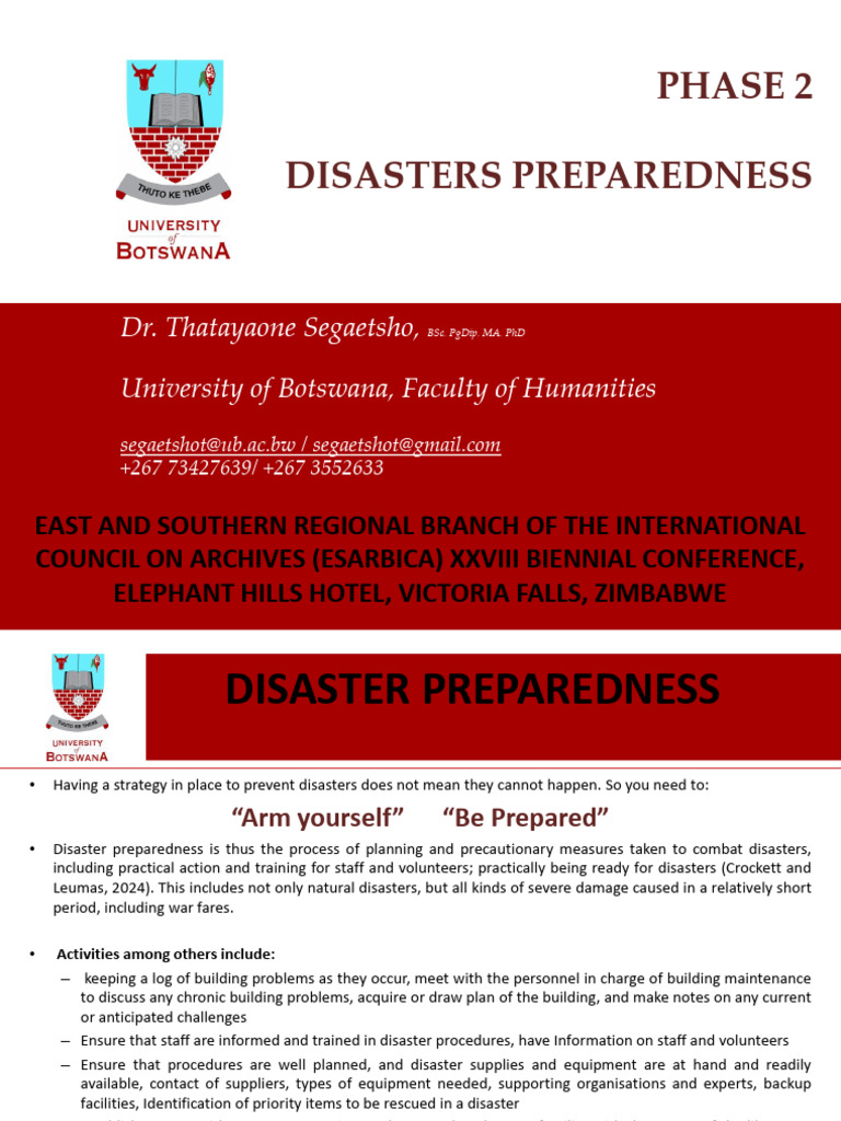 Disaster Preparedness Strategies Guide | PDF | Emergency Management ...
