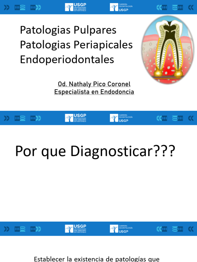 Patologias Pulpares y Periapicales Endoperiodontal | PDF ...