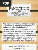Pangatnig at Transitional Devices | PDF