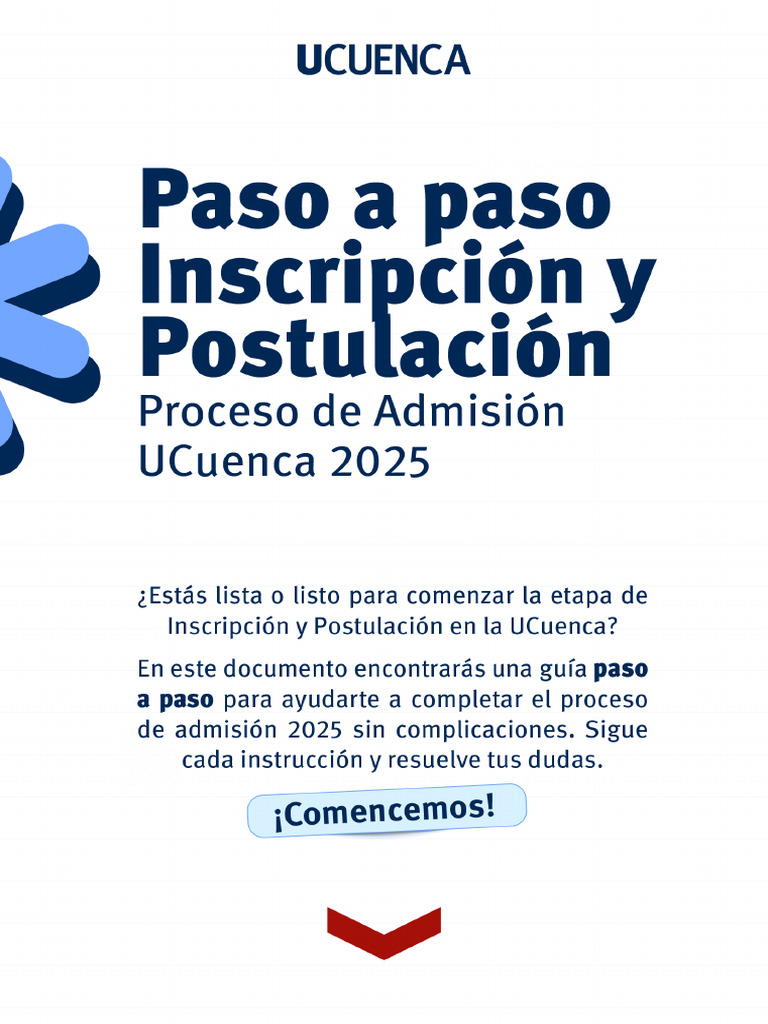 Paso A Paso Inscripcion Postulacion UCuenca 2025 | PDF | Spamming | Contraseña