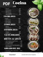 Menu Alimentos - Aluchic - Roma - 2025 | PDF | Taco | Cocinando